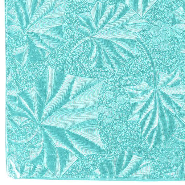 Enjay 1/2-13341834BLUE12 18 3/4" x 13 3/4" Fold-Under 1/2" Thick Half ...