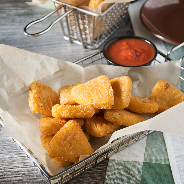 Fried Mac And Cheese Triangles