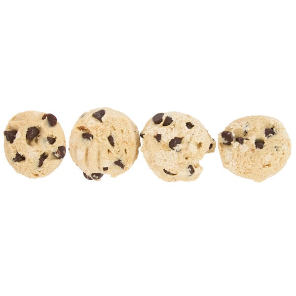 David's Cookies Preformed Gourmet Chocolate Chip Cookie Dough 1.5 oz ...