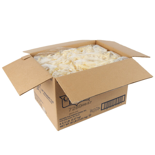 Colony Lane 5 lb. 3/8" Straight Cut French Fries - 6/Case