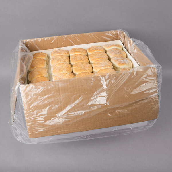 Bridgford Buttermilk Pre-Cooked Biscuits in Bulk - 100/Case