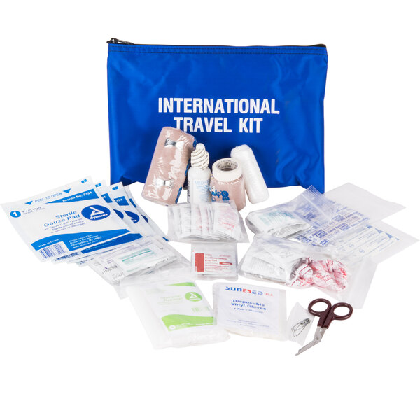 First Aid Kit Medique International Healthy Traveler - 132 pieces (MFR ...