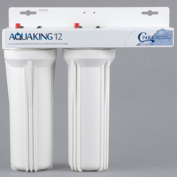 C Pure AQUAKING12 10" Dual Cartridge Water Filtration System - 10 ...