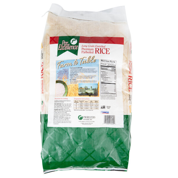 Par Excellence Rice: 25 lb. Premium Parboiled White Rice