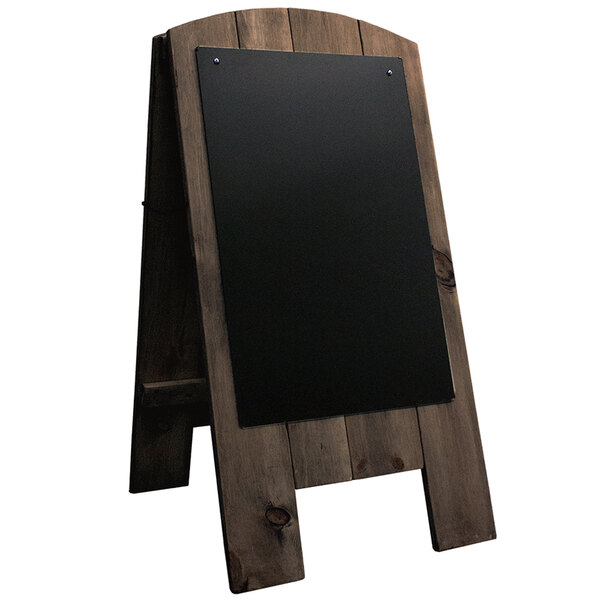 H. Risch, Inc. 22" x 41" Street Talker Sign Board with Customizable ...