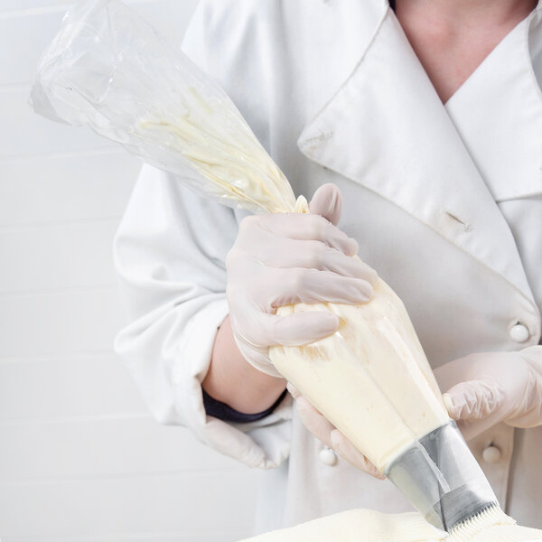 Matfer Bourgeat 165018 21" Standard Disposable Pastry Bags - 100/Roll