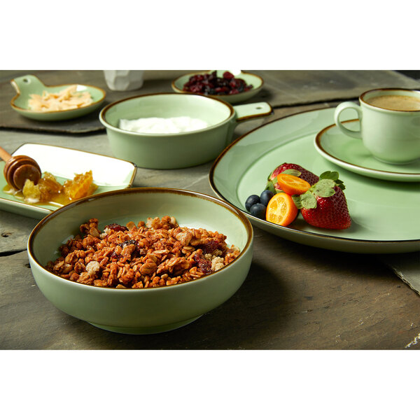 Oneida Studio Pottery Celadon by 1880 Hospitality F1463067355 10 1/4 ...