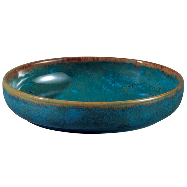 Oneida Studio Pottery Blue Moss by 1880 Hospitality F1468994283 16 oz ...