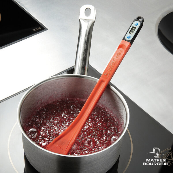 Matfer Bourgeat 113090 Exoglass 15" Spatula with Thermometer