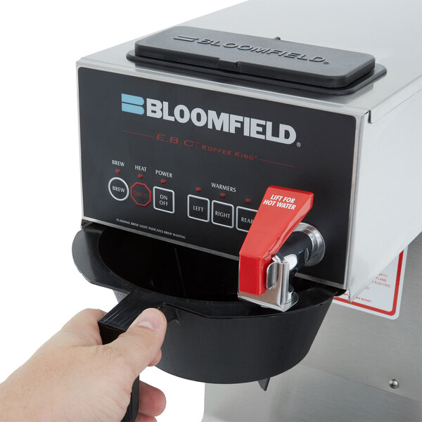 Bloomfield 1072D3F E.B.C. 3 Warmer Right Stepped Automatic Coffee ...