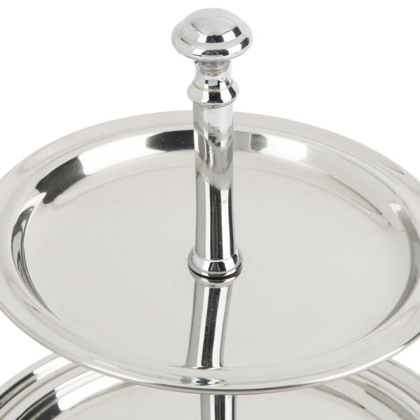 American Metalcraft STS3 3 Tier Stainless Steel Display Stand