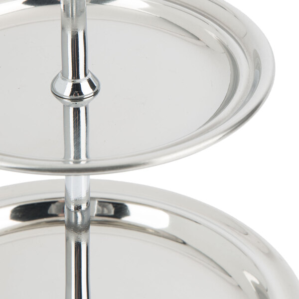 American Metalcraft STS2 2 Tier Stainless Steel Display Stand