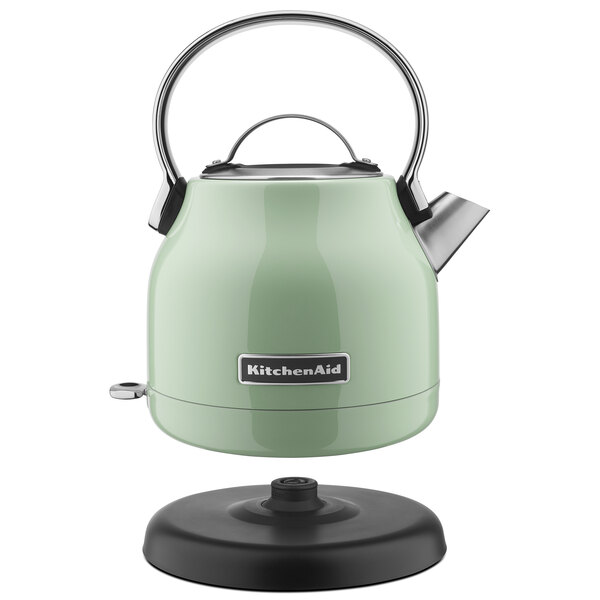 KitchenAid KEK1222PT 1.25 Liter Stainless Steel Pistachio Electric ...