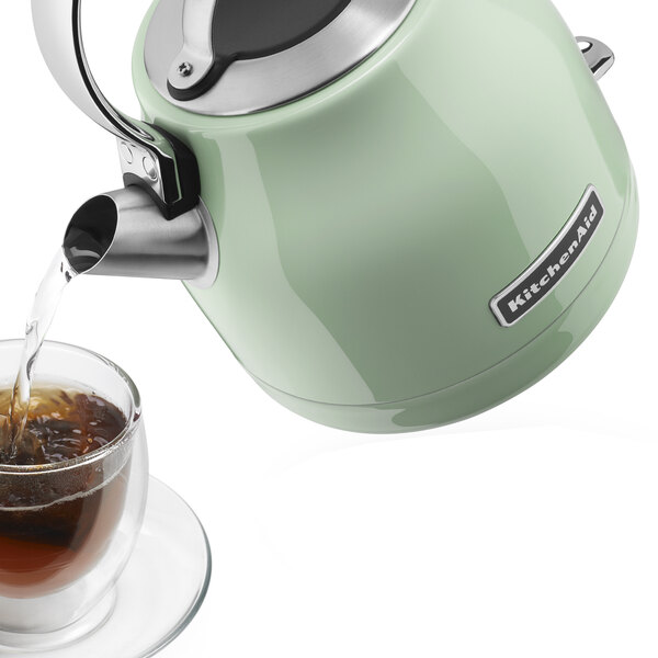KitchenAid KEK1222PT 1.25 Liter Stainless Steel Pistachio Electric ...