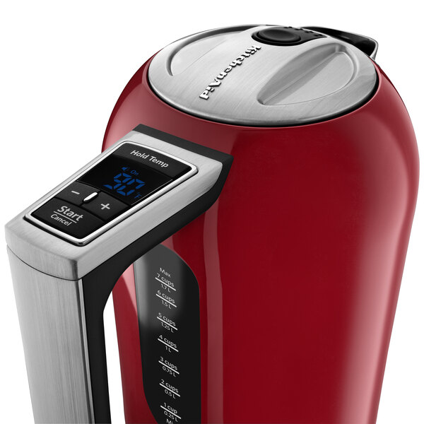 KitchenAid KEK1722ER 1.7 Liter Stainless Steel Empire Red Electric ...