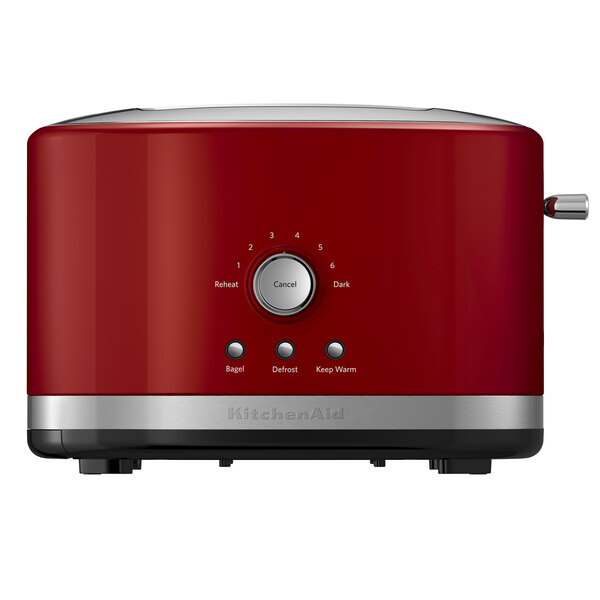 KitchenAid KMT2116ER Empire Red 2 Slice Toaster with High Lift Lever - 120V