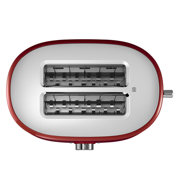 KitchenAid KMT2116ER Empire Red 2 Slice Toaster with High Lift Lever - 120V