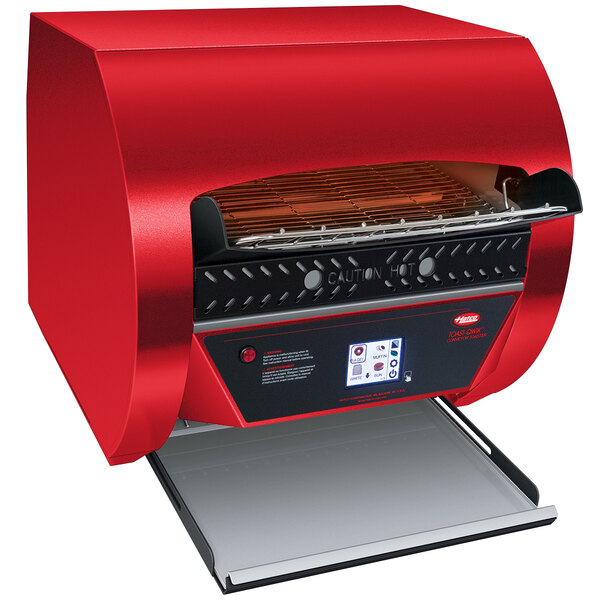 Hatco TQ3-2000 Toast Qwik Red Conveyor Toaster with 2" Opening and ...