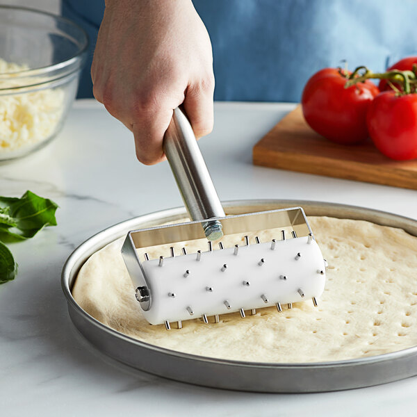 American Metalcraft DD5704 5" Wide Dough Docker with Aluminum Handle ...