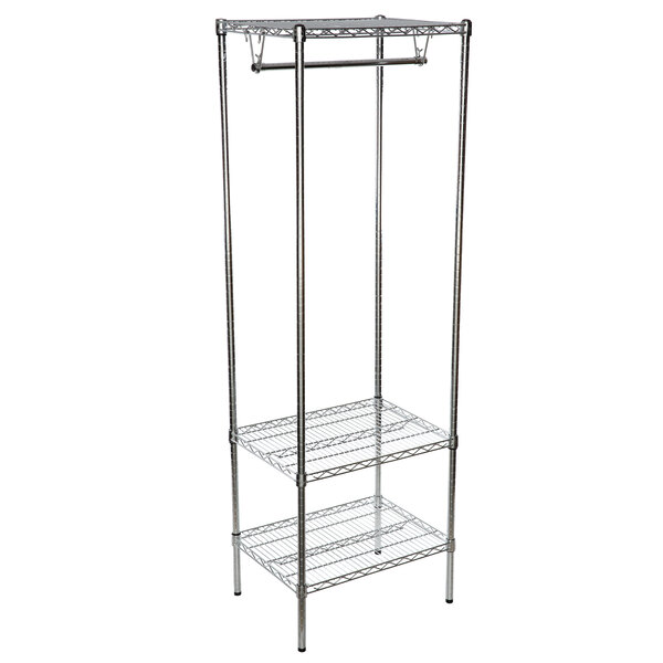 Regency 18" x 24" x 74" Chrome Garment Rack