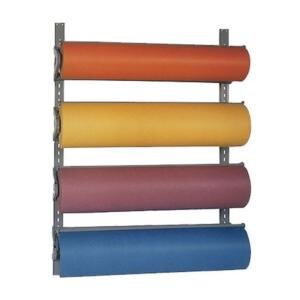 Bulman T293-27 27" Horizontal Four Paper Roll Wall Rack