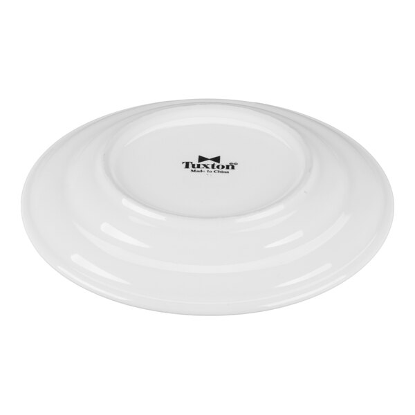 Tuxton CWA-074 Concentrix 7 1/2" White China Plate - 24/Case