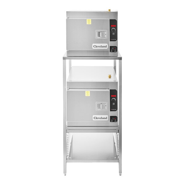 Cleveland 2-21CET8 SteamCraft Ultra Double 3 Pan Electric Countertop ...