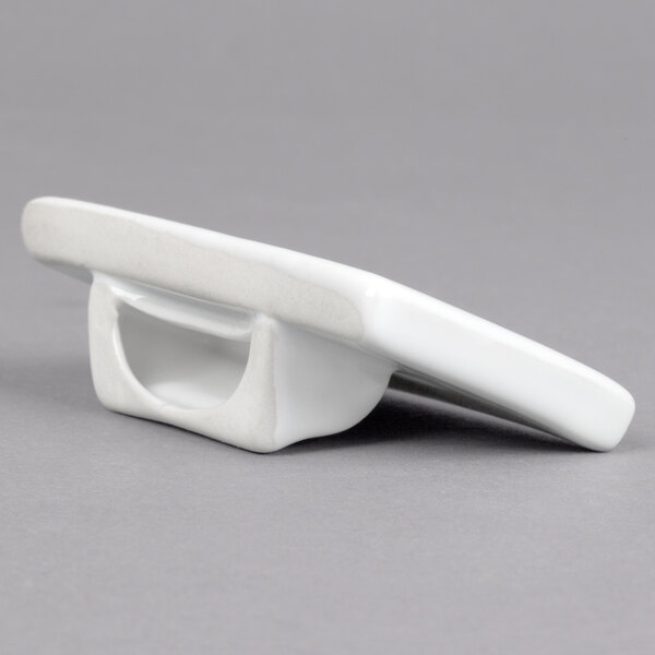 American Metalcraft CMP425 3 3/4" x 2 1/2" Rectangular Ceramic Card Sign