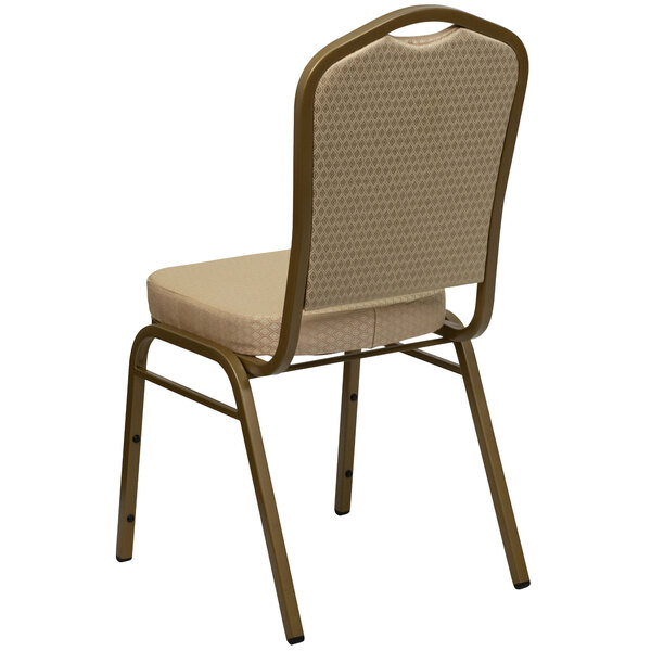 Flash Furniture FD-C01-ALLGOLD-H20124E-GG Hercules Beige Diamond Fabric ...