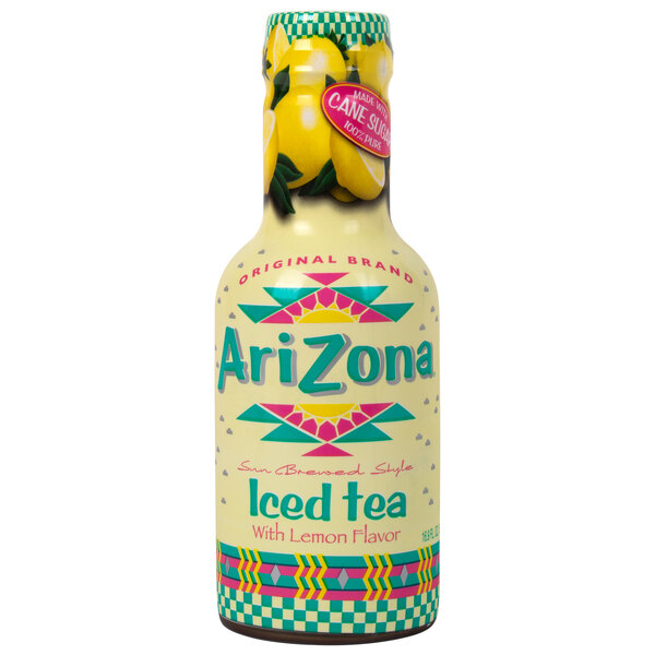 Arizona 16 fl. oz. Iced Tea with Lemon - 20/Case