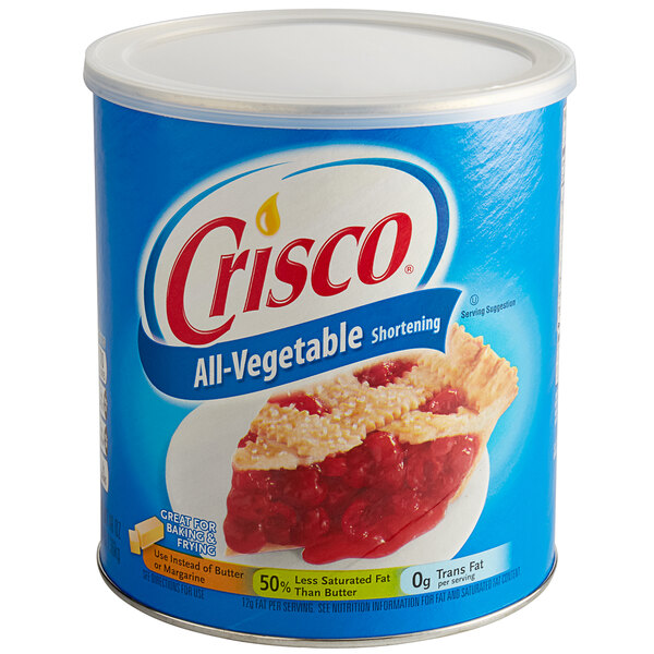 Crisco All Vegetable Shortening - 12/case