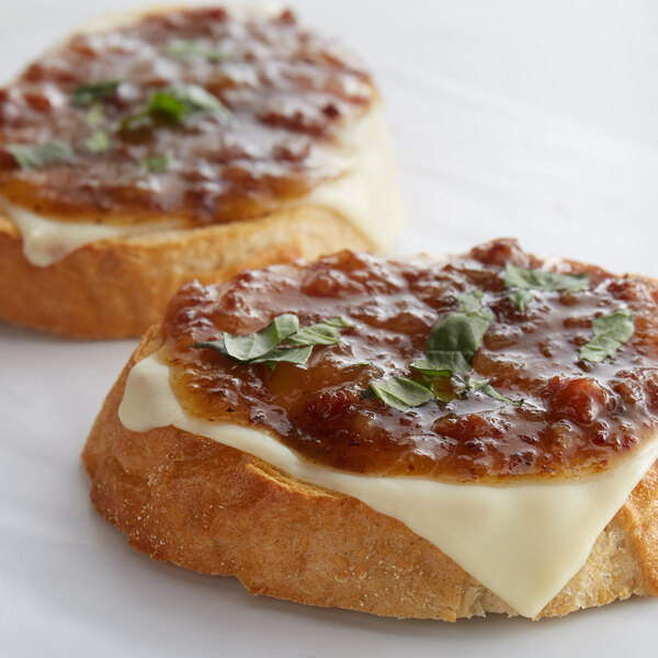 TBJ Gourmet 9 oz. Black Peppercorn Uncured Bacon Jam - 6/Case