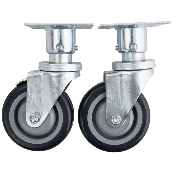 Vulcan CASTERS-PLTMNT 4" Adjustable Swivel Casters for VEG35, VEG50M ...