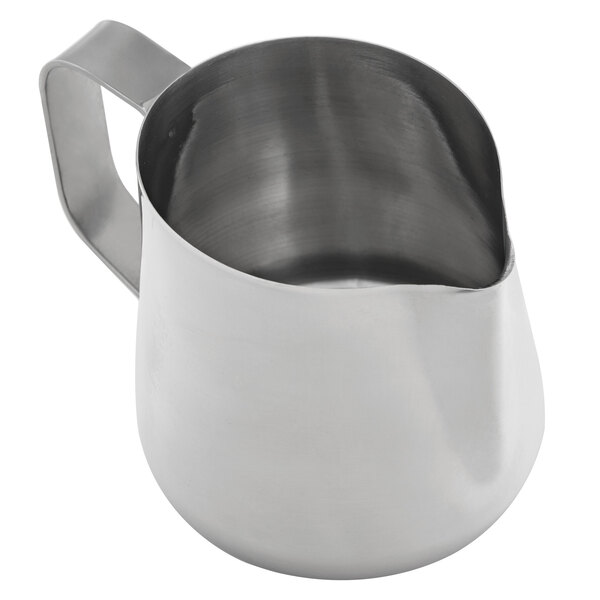 Acopa 12 oz. Polished Stainless Steel Frothing Pitcher