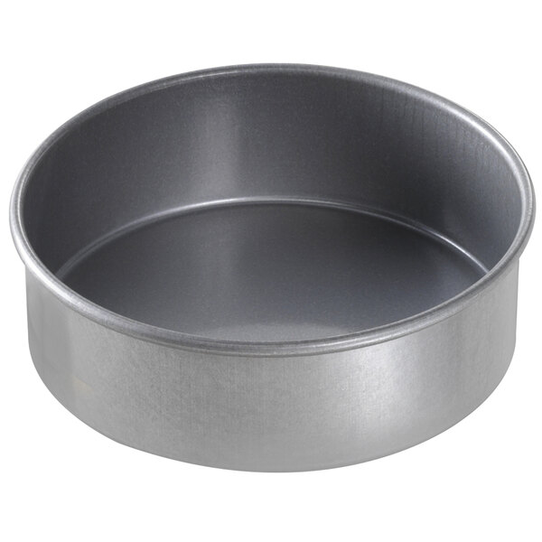 Chicago Metallic 46020 6" x 2" Aluminized Steel Round Cake Pan