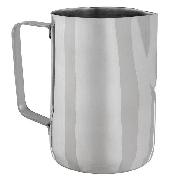 Acopa 33 oz. Polished Stainless Steel Frothing Pitcher
