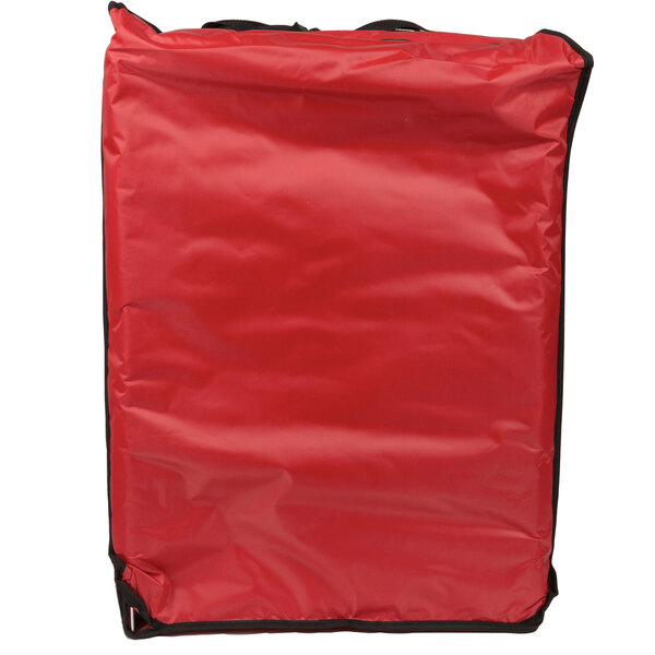 American Metalcraft PB1926 Standard Red Nylon Pizza Delivery Bag with ...