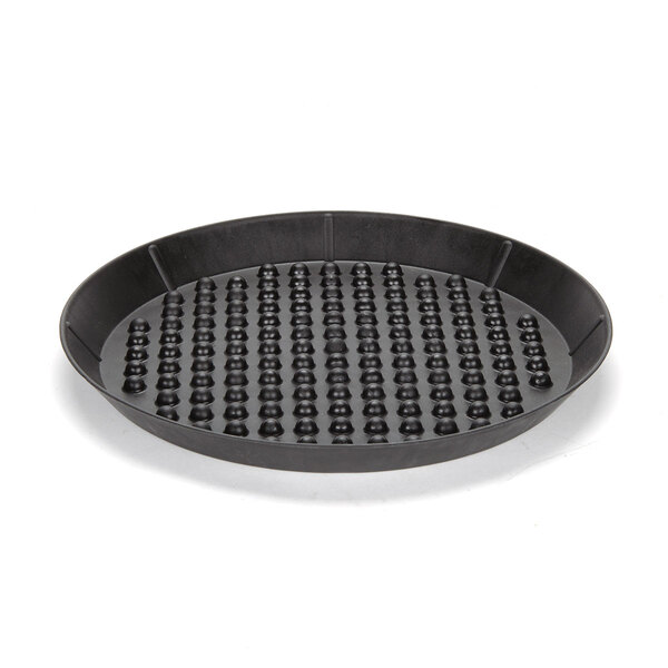 HS Inc. HS1037 10" Charcoal Polypropylene Pizza Pleezer Pizza Tray - 12 ...