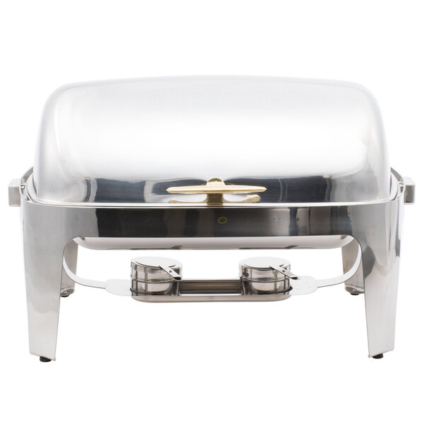 American Metalcraft GOLDAGRT2 9 Qt. Adagio Stainless Steel Chafer