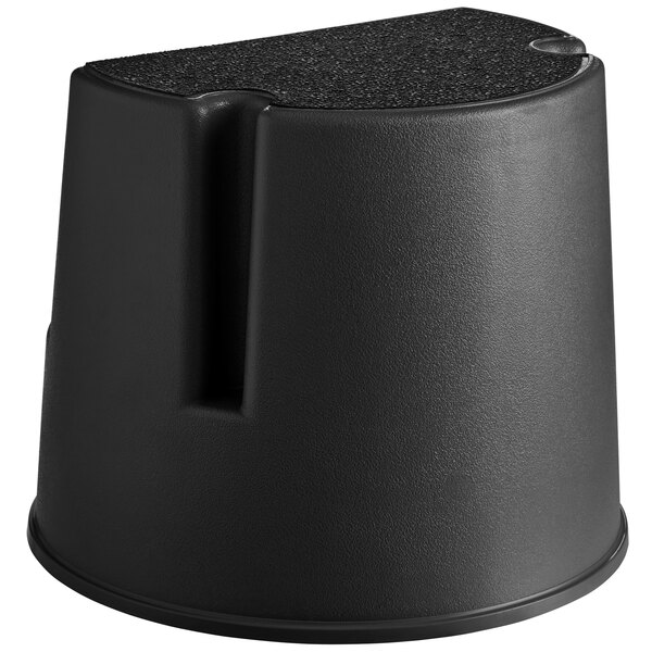 Rubbermaid FG252300BLA Black Mobile Two-Step Step Stool