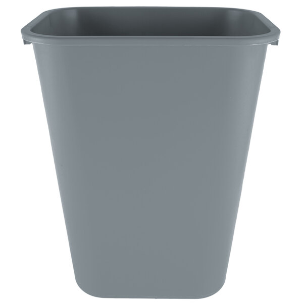 Rubbermaid FG295700GRAY 41 Qt. / 10.25 Gallon Gray Rectangular ...