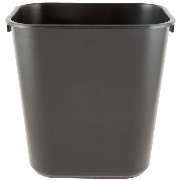 Rubbermaid FG295500BLA 13 Qt. / 3.25 Gallon Black Rectangular ...