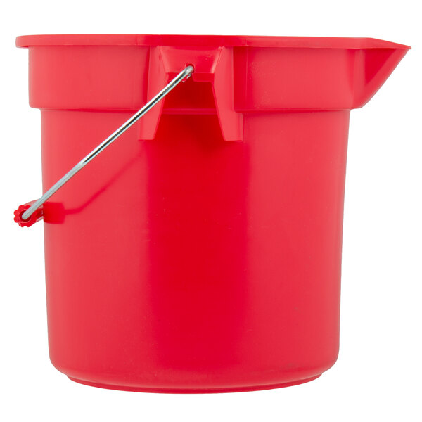 Rubbermaid Brute 14 Qt. Mop Bucket - FG261400RED