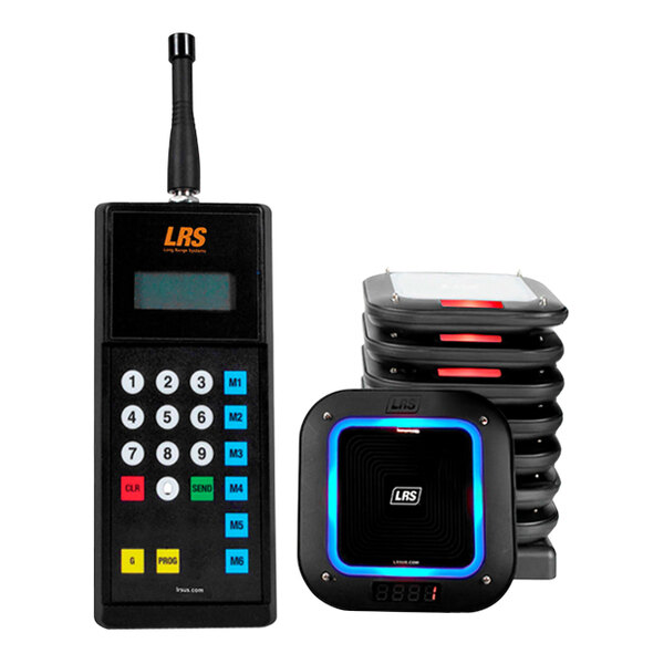 LRS Guest Paging System 60 Pager Kit with Guest Transmitter