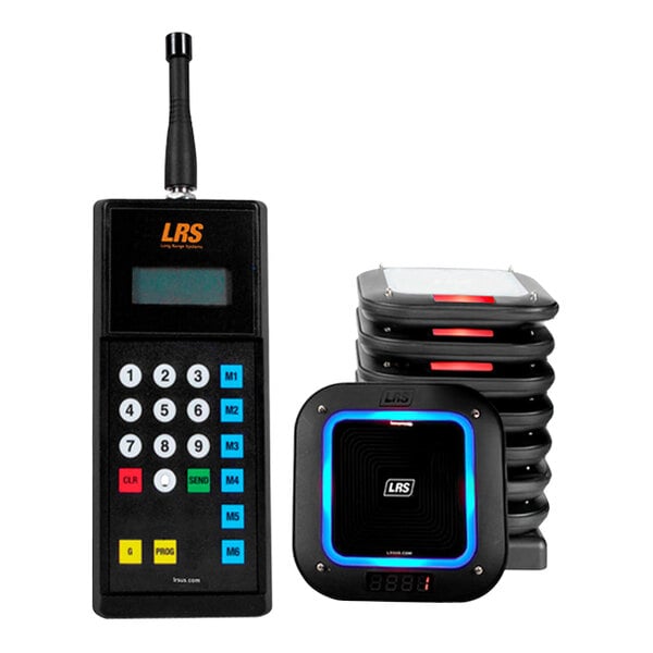 LRS Guest Paging System 45 Pager Kit with Guest Transmitter