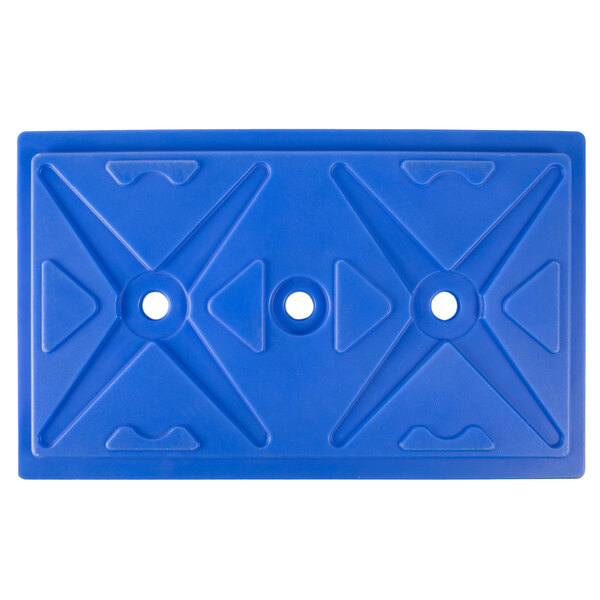 CaterGator Blue Full Size Ice Board for Food Pan Carriers - 20 3/4" x ...