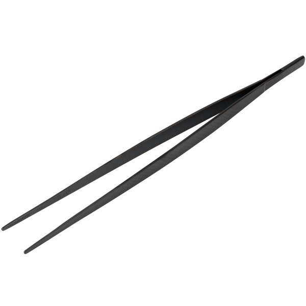 Mercer Culinary M35230BK Precision Plus 9 3/8" Black Straight Tip ...
