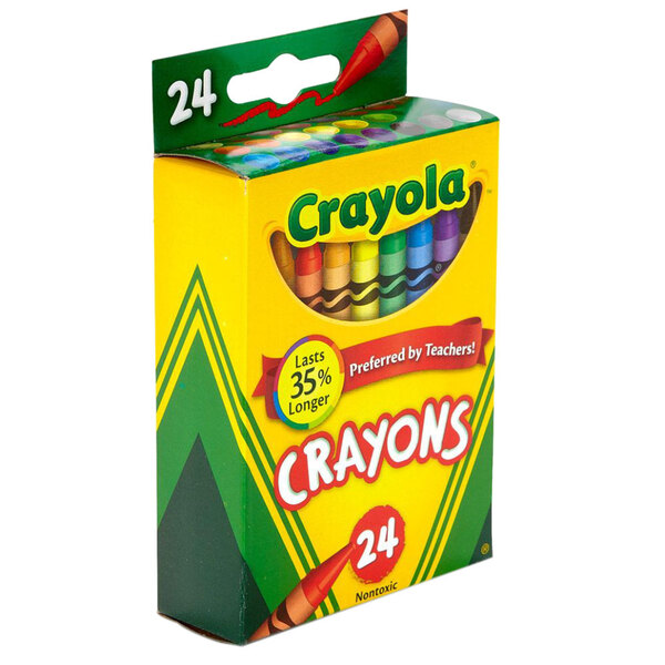 Crayola Crayons 24 Pack | Crayola 523024 Classic 24-Count Assorted ...