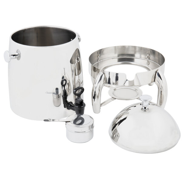Choice Heavy Weight Stainless Steel 48 Cup Coffee Chafer Urn - 3 Gallon
