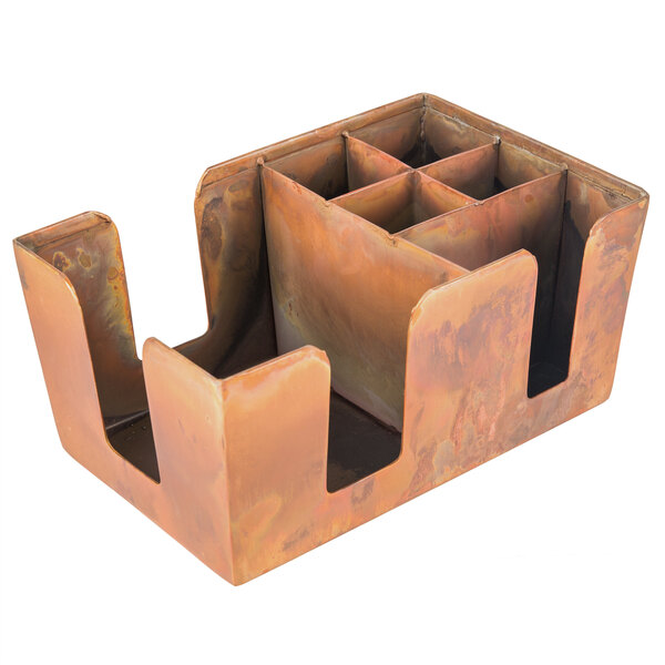 American Metalcraft BARC7 Antique Copper Satin Finish Bar / Coffee ...